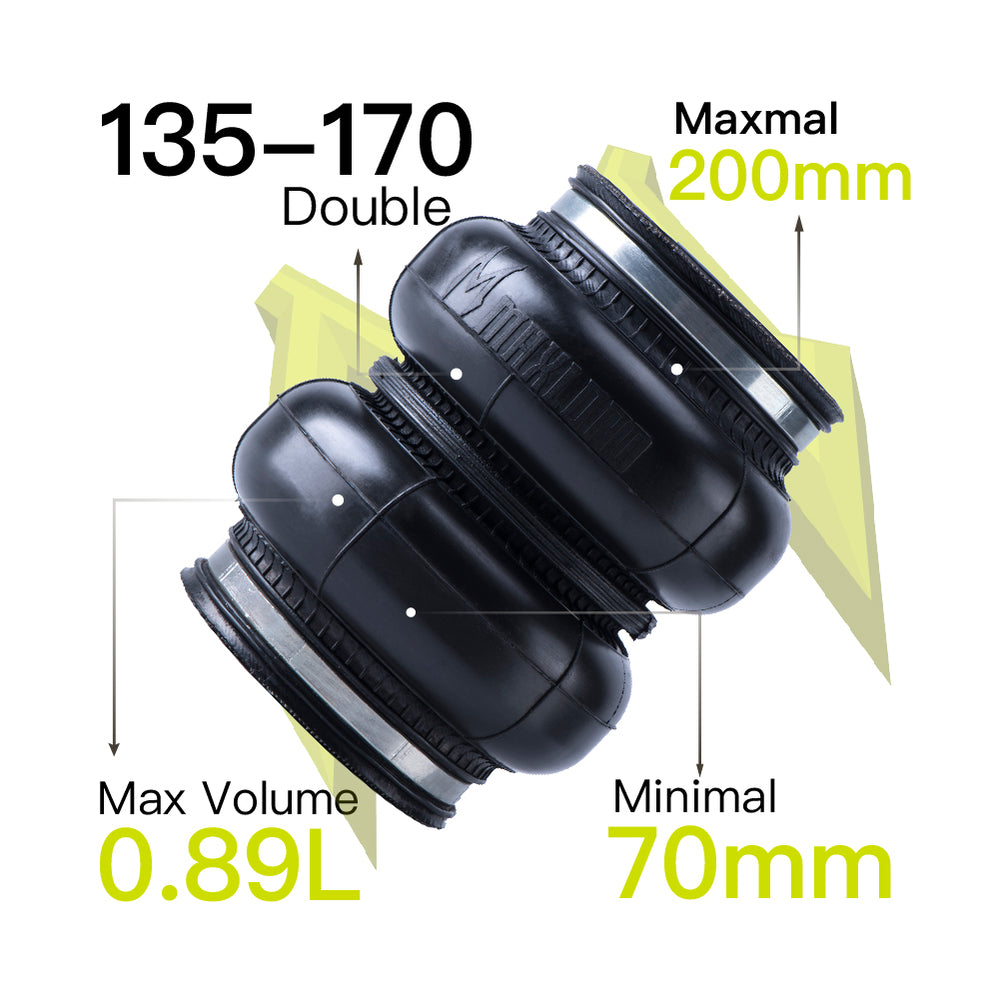 Explore Top AIR BAGS for Air Ride Suspension Kits| MaxLoadStance